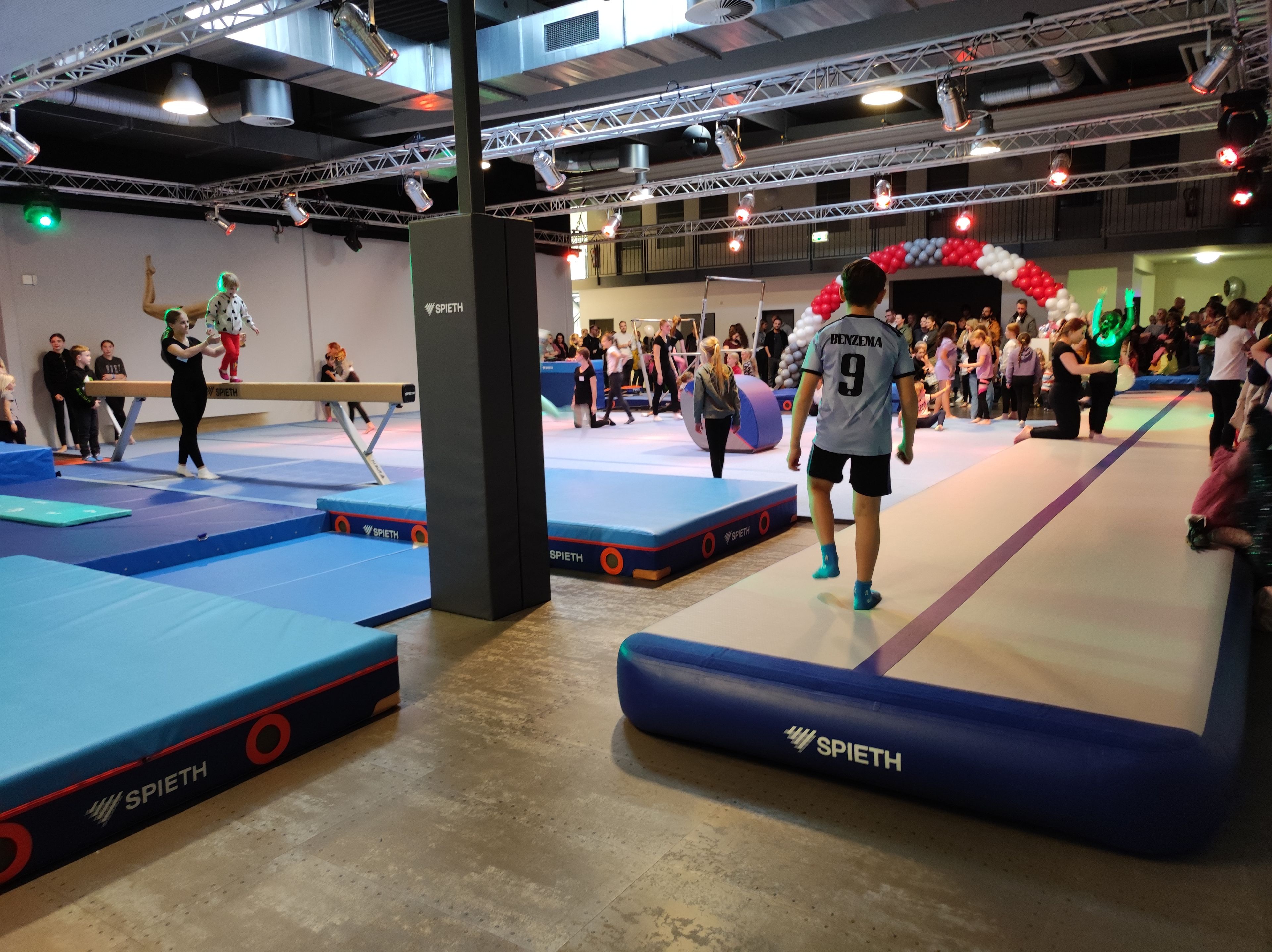 Opening of the Kids-Gymnastics-Arena NJ-Gymnastics in Bottrop